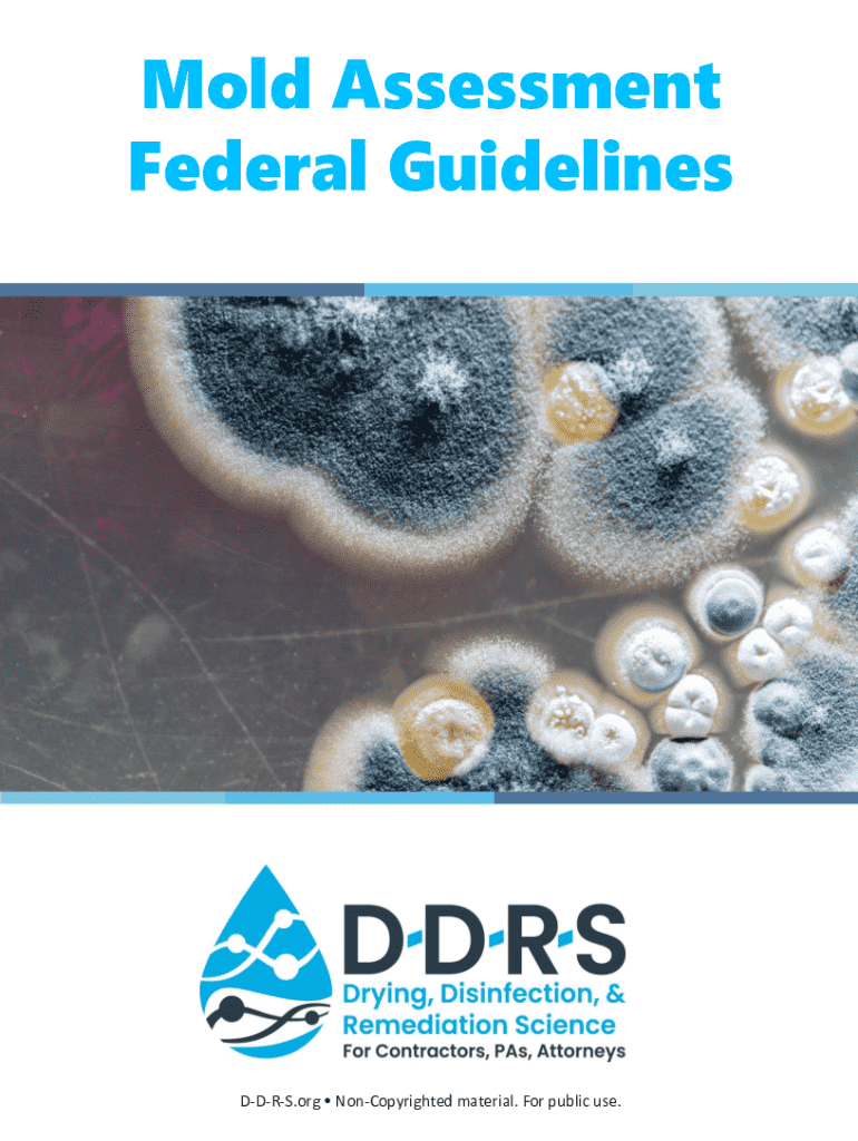 Fillable Online Mold: Worker and Employer Guide to Hazards and ...