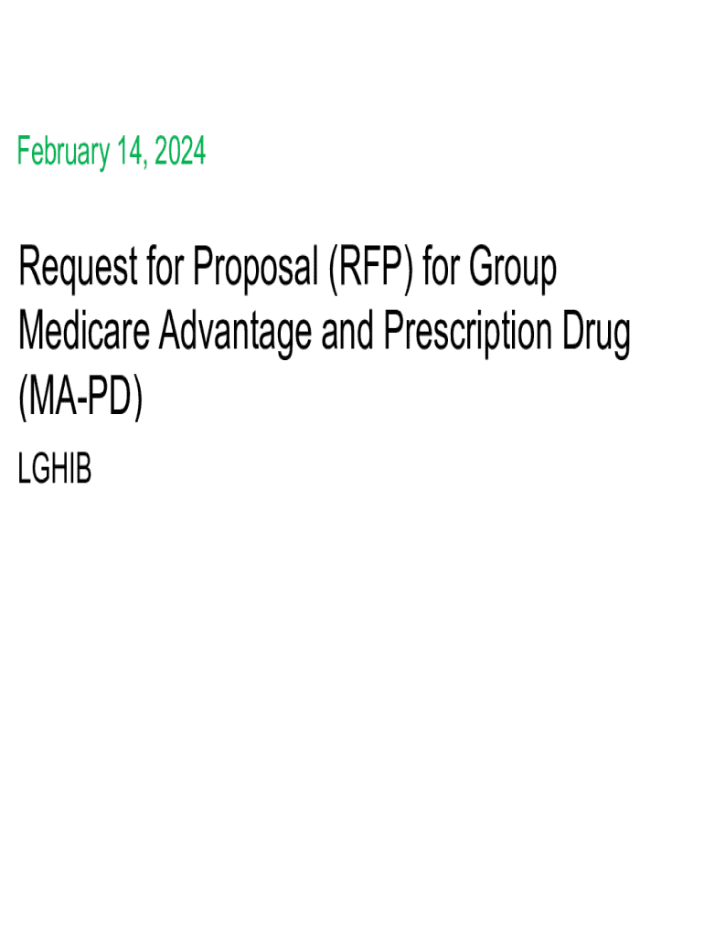 Fillable Online rfp 24-0004 al peehip request for proposal for medicare ...