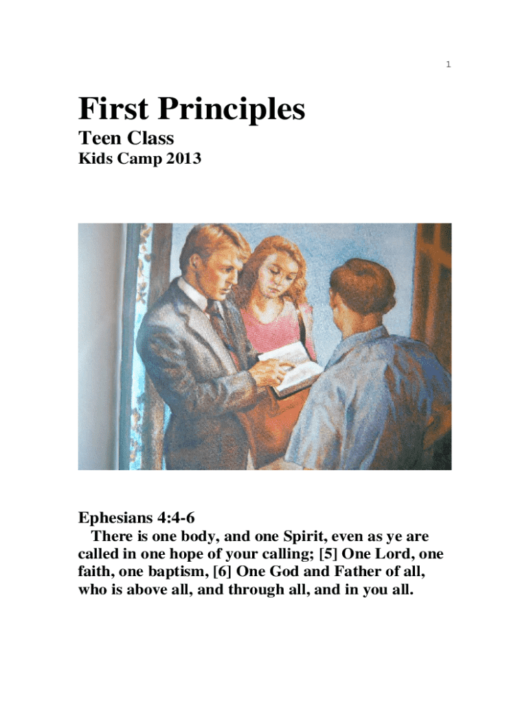 Fillable Online Ephesians 4:4-6 NIV - There is one body and one Spirit ...