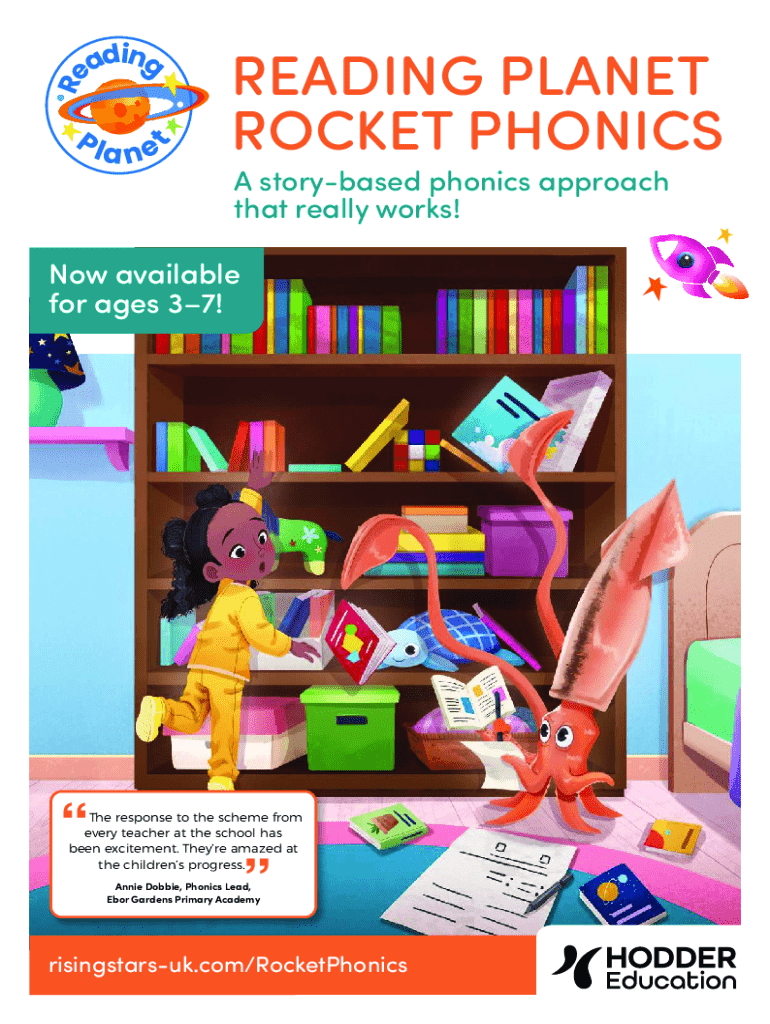 Fillable Online Teacher viewWhy we love Reading Planet Rocket Phonics ...