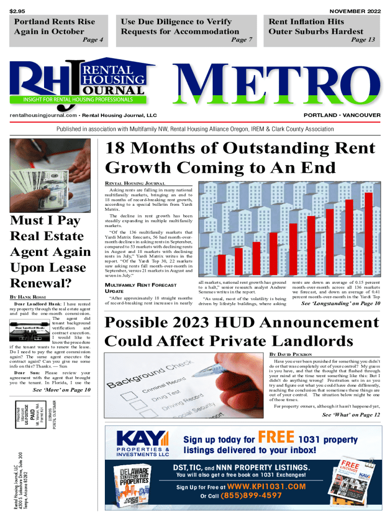 Fillable Online 18 Months of Outstanding Rent Growth Coming to An End ...