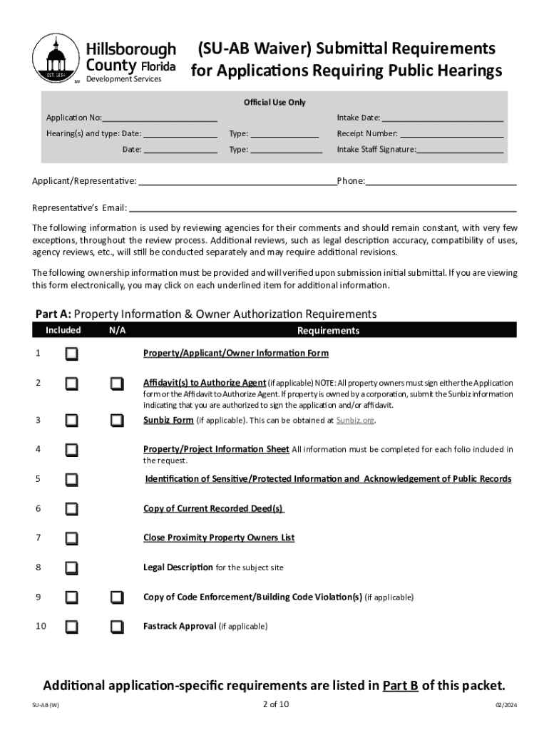 Fillable Online Special Use - Alcoholic Beverage Permit (Waiver ...