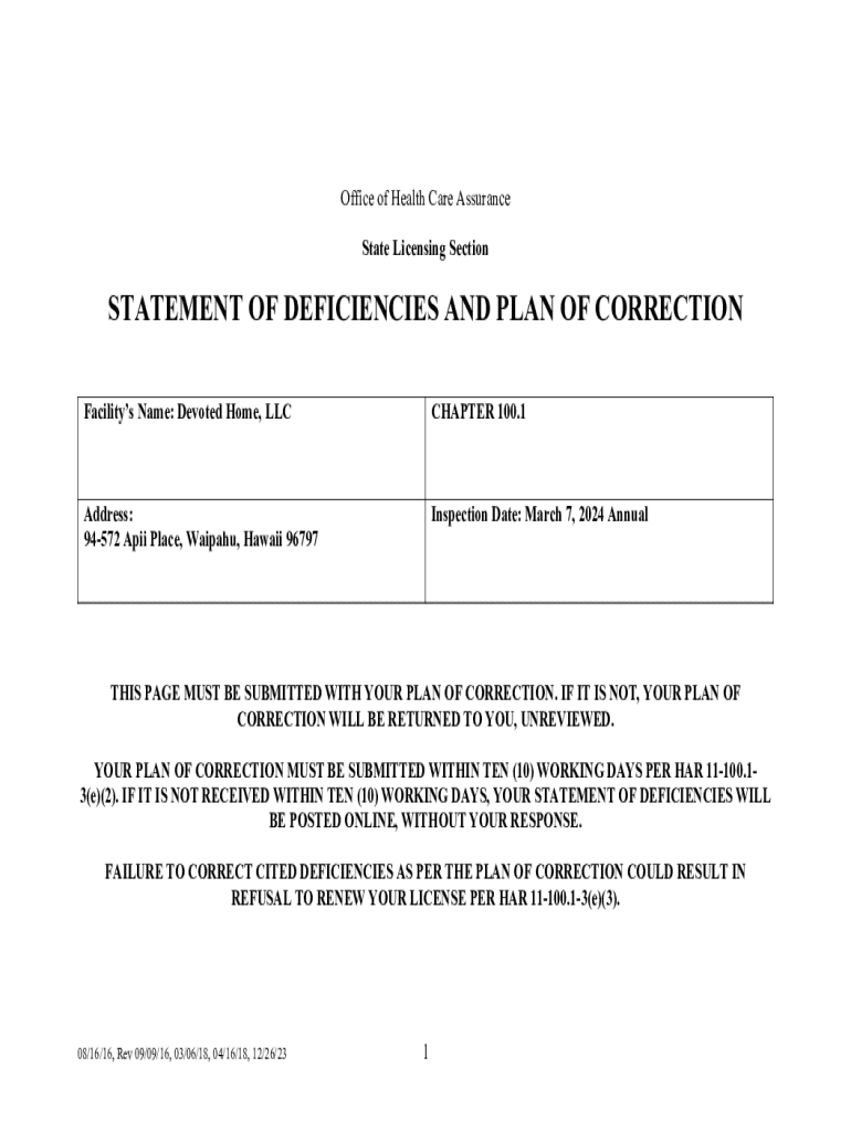 Fillable Online Devoted Health Care Plan ChecklistFinding reliable ...