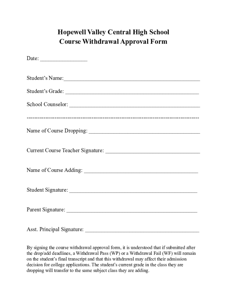 Fillable Online Academic FormsCentral High School Fax Email Print ...