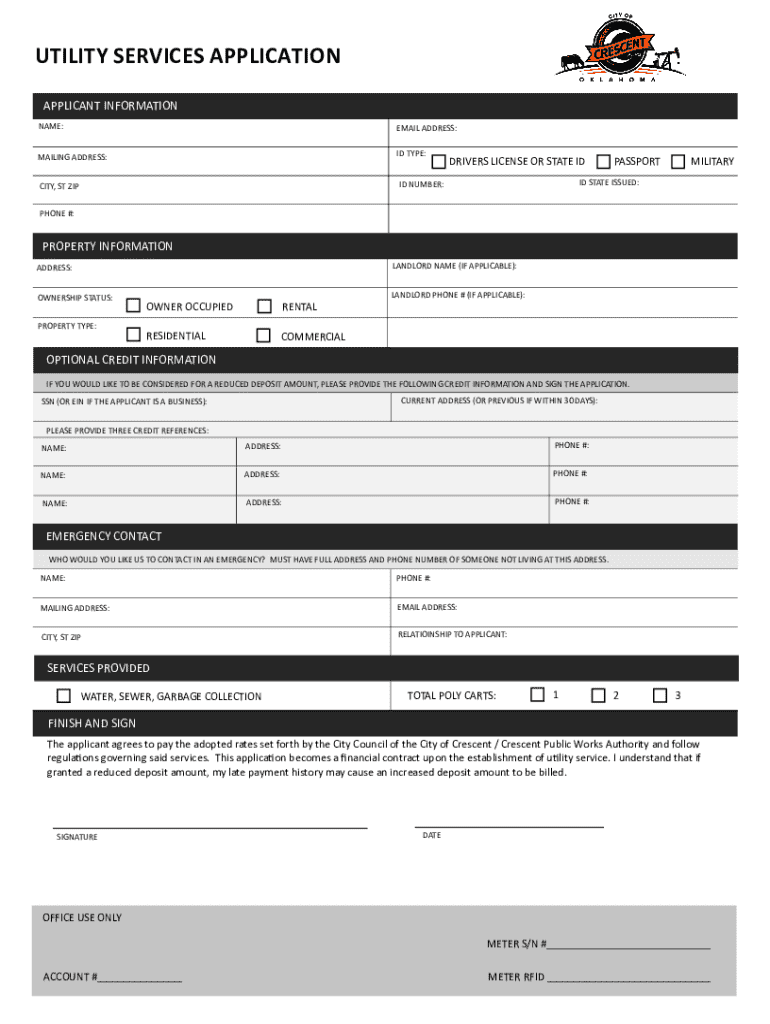 Fillable Online New Resident Application and Deposit Deposit Total: $150.00 Fax Email Print ...