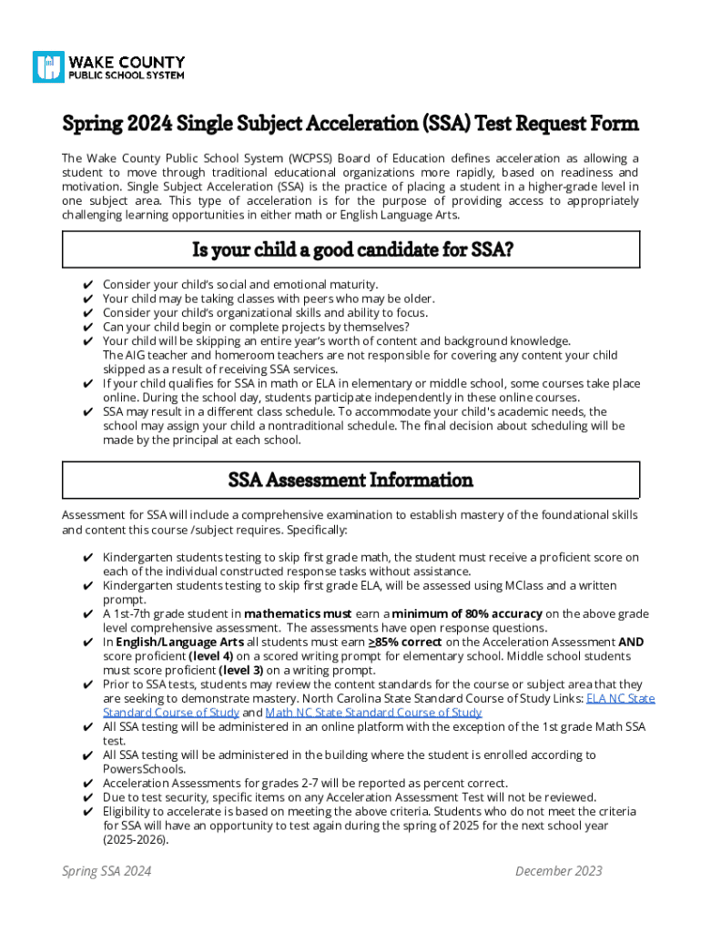 Fillable Online ZMS SSA 2024 Test Request Form Fax Email Print - pdfFiller