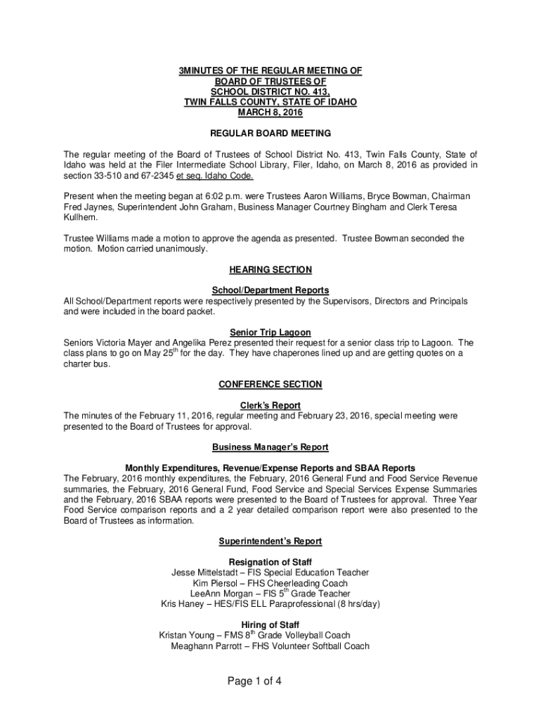 Fillable Online 2023-2024 TFSD #411 Safe Return to School Plan-July ...