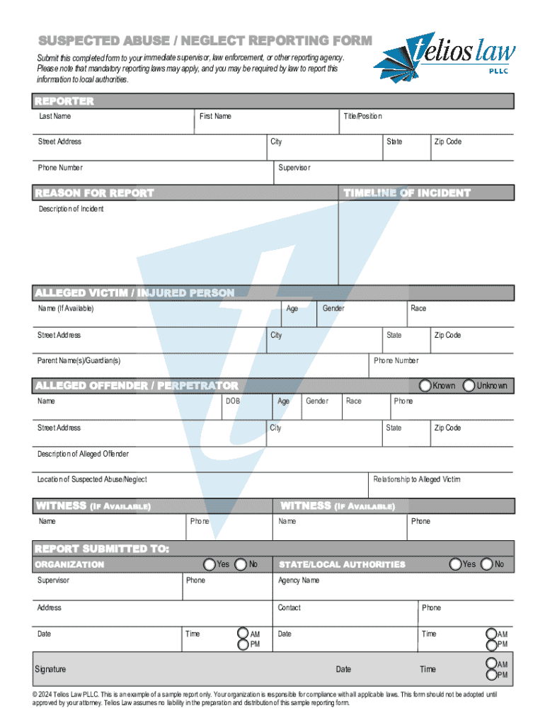 Fillable Online 7. Reporting Abuse to the NY Statewide Central Register ...