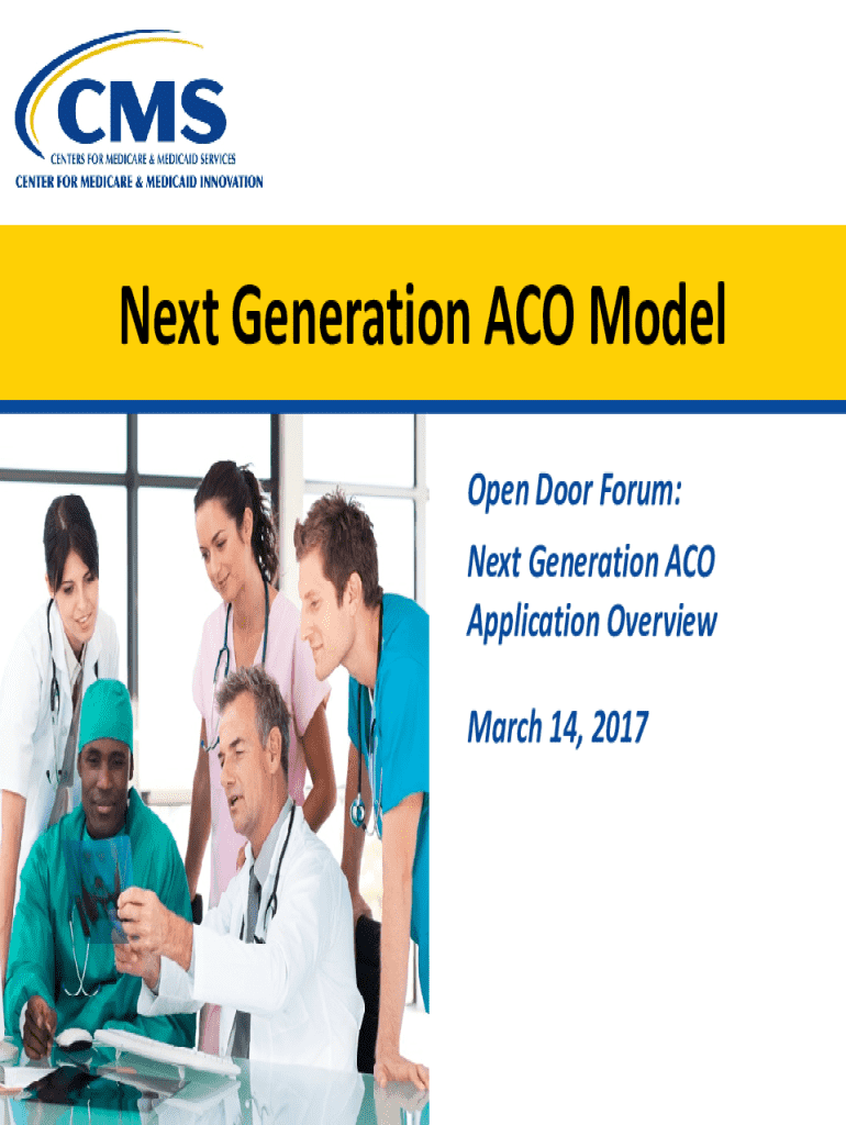 Fillable Online Next Generation ACO Model - Letter of Intent and ...
