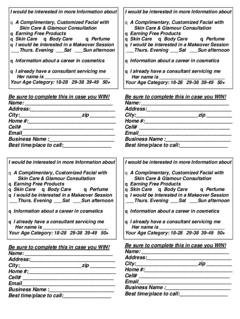 Fillable Online new booth Entry Form Fax Email Print - pdfFiller