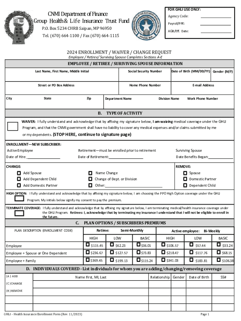 Fillable Online Commonwealth of the Northern Mariana Islands Military ...