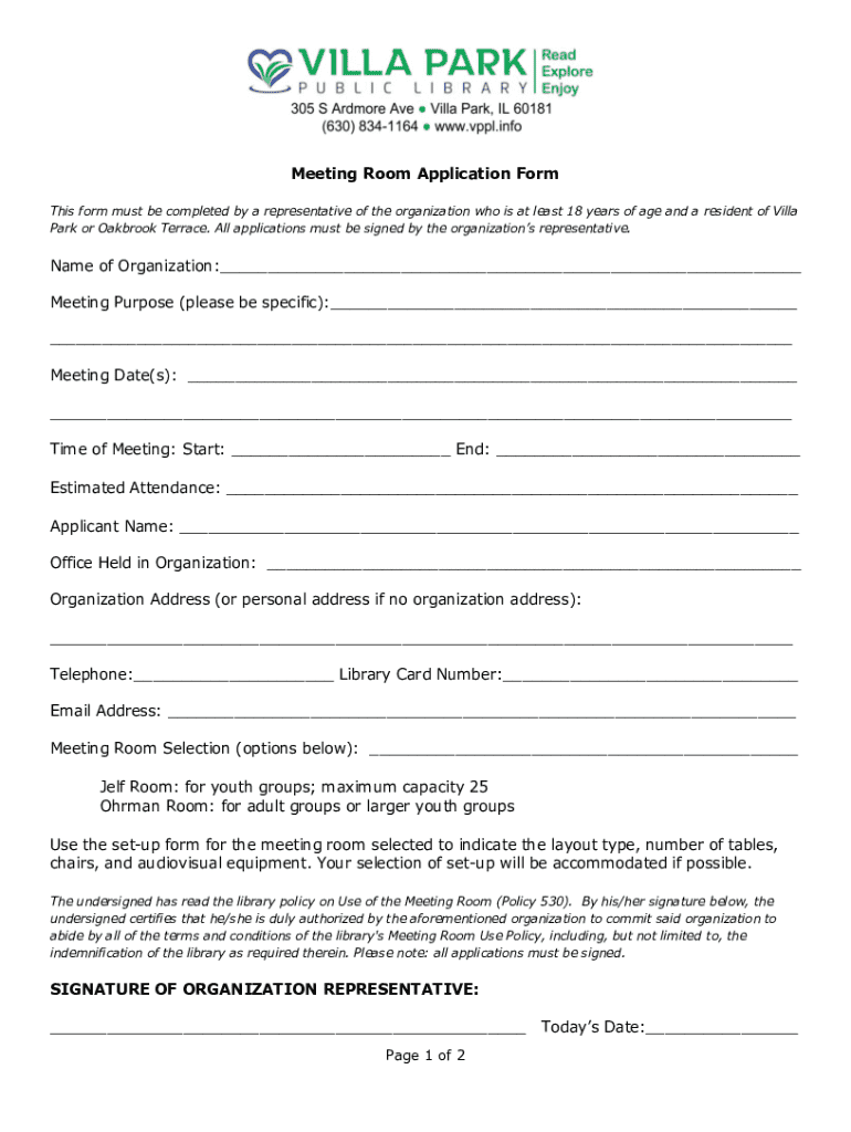 Fillable Online Resident Council Board & Local Resident Councils Fax ...