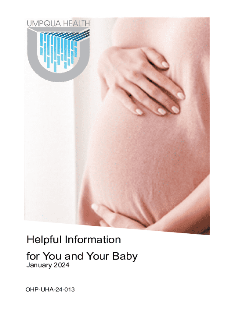 Fillable Online You and Your Baby - Maternity Booklet Guide 2024 - For ...