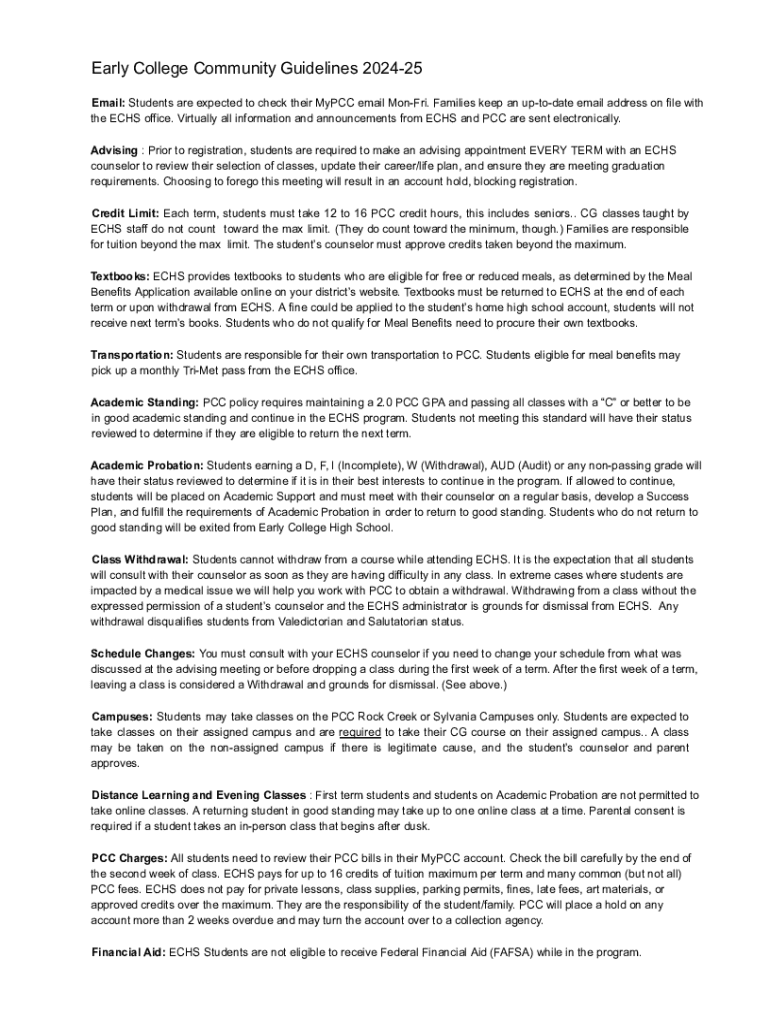 Fillable Online ECHS Holds Open House Prior to New School Year Fax ...