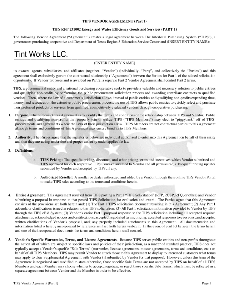 Fillable Online Energy and Water Efficiency Goods and Services Non-JOC ...