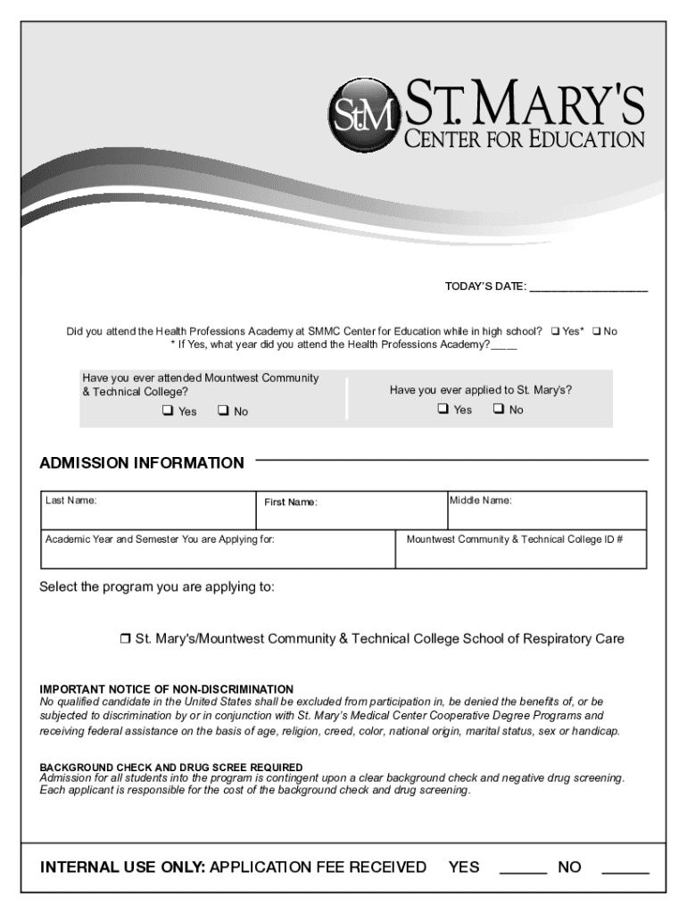Fillable Online St. Mary\'s Medical Center expands Center for Education ...