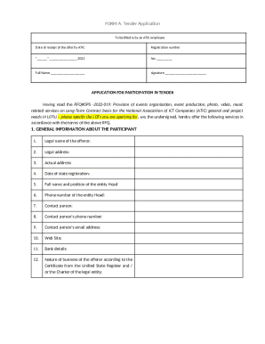 C. Certificate of Independent Price Determination Doc Template | pdfFiller
