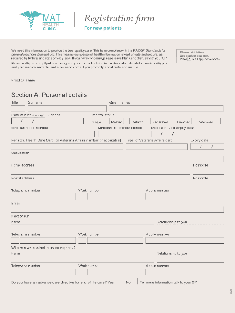 Fillable Online Sample-New-Patient-Registration Fax Email Print - pdfFiller
