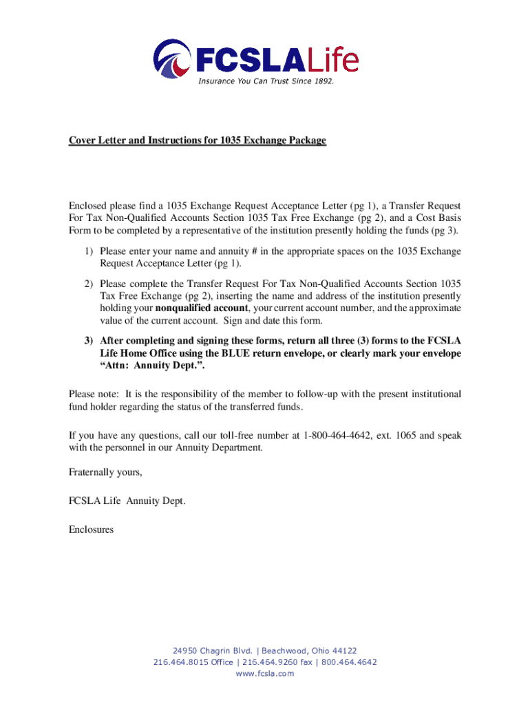 Fillable Online Income Annuity 1035 Exchange Request Form Fax Email ...