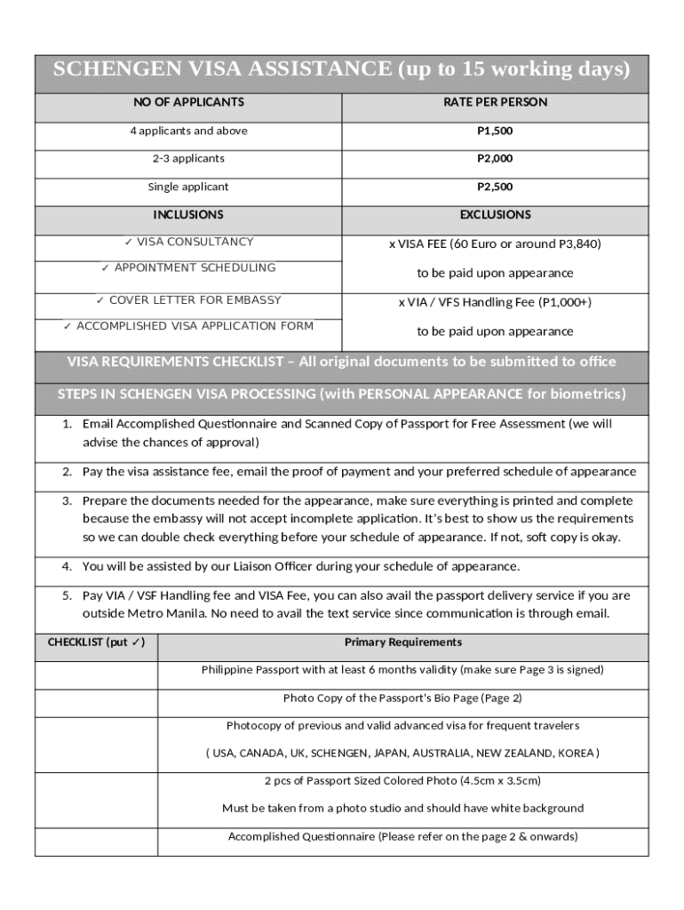 Long-stay visa equivalent to a residence permit (VLS-TS) Doc Template ...