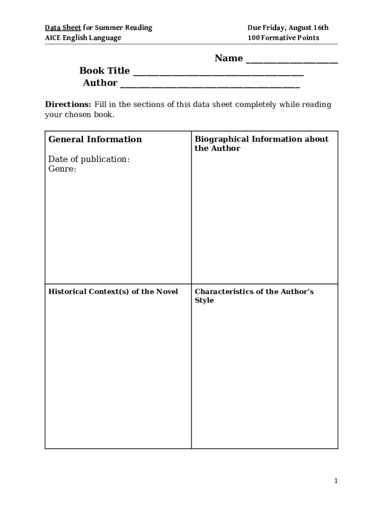 AICE English Language ASData Sheet - www-sahs stjohns k12 fl Doc ...