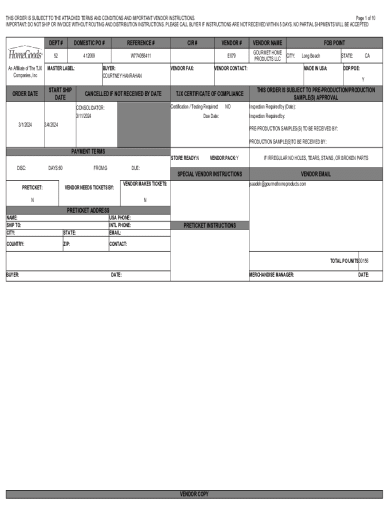 Fillable Online Supplier invoice requirements and instructions Fax ...
