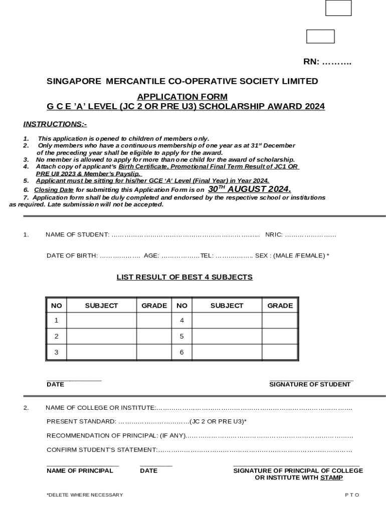 THE SINGAPORE GOVERNMENT STAFF CREDIT CO- ... Doc Template | pdfFiller