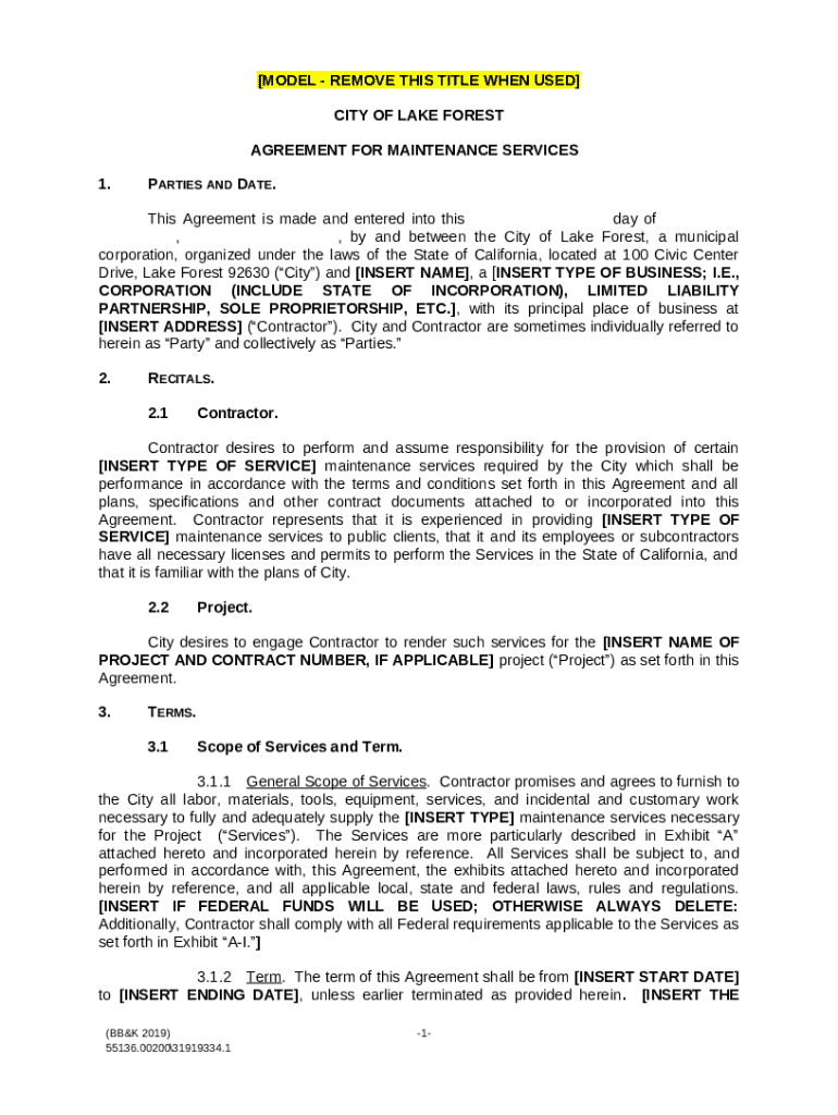 This Agreement is made and entered into this ***INSERT DAY*** day of ... This Agreement is made and entered into this ***INSERT DAY*** day of ...