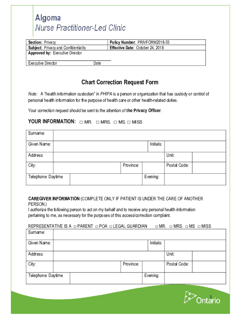 Fillable Online Access/Correction Complaint Form Fax Email Print - pdfFiller