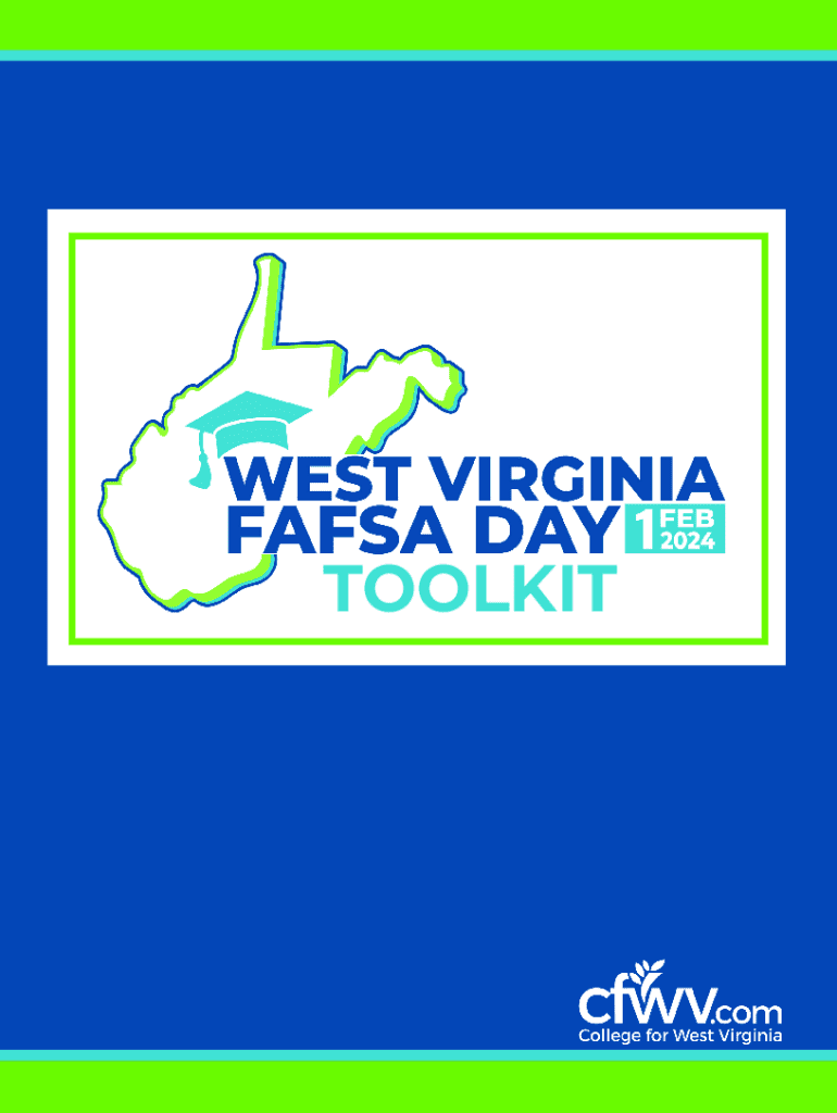 Fillable Online West Virginia FAFSA Day Toolkit Fax Email Print - pdfFiller