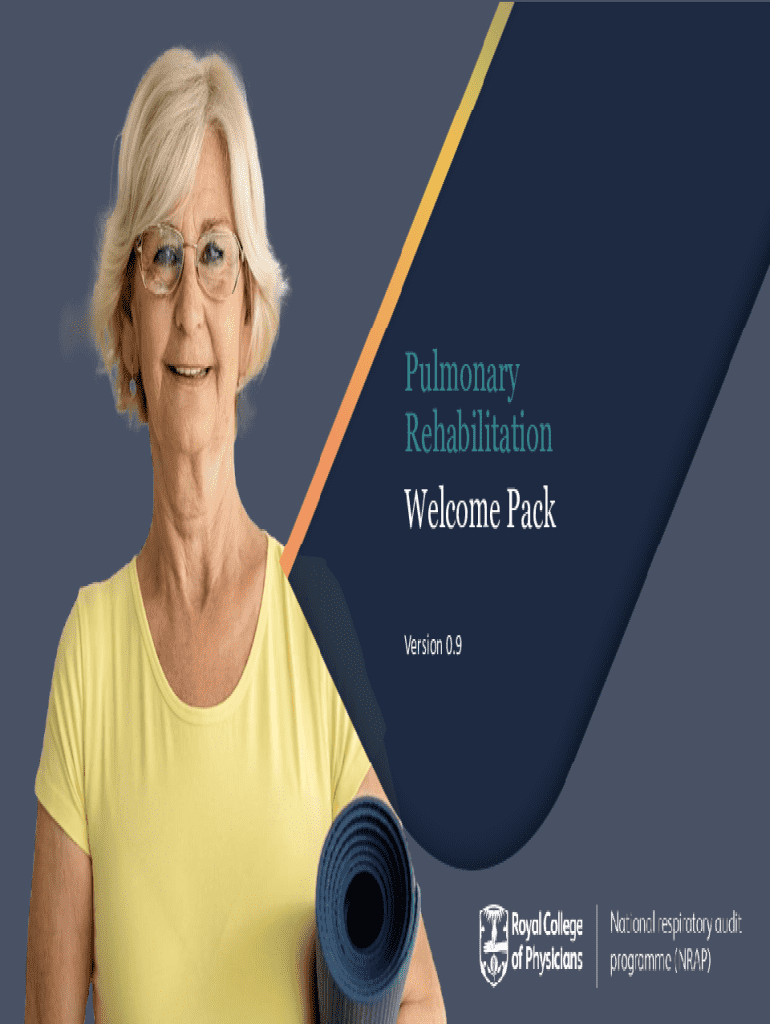Fillable Online Pulmonary Rehabilitation Welcome Pack Fax Email Print ...