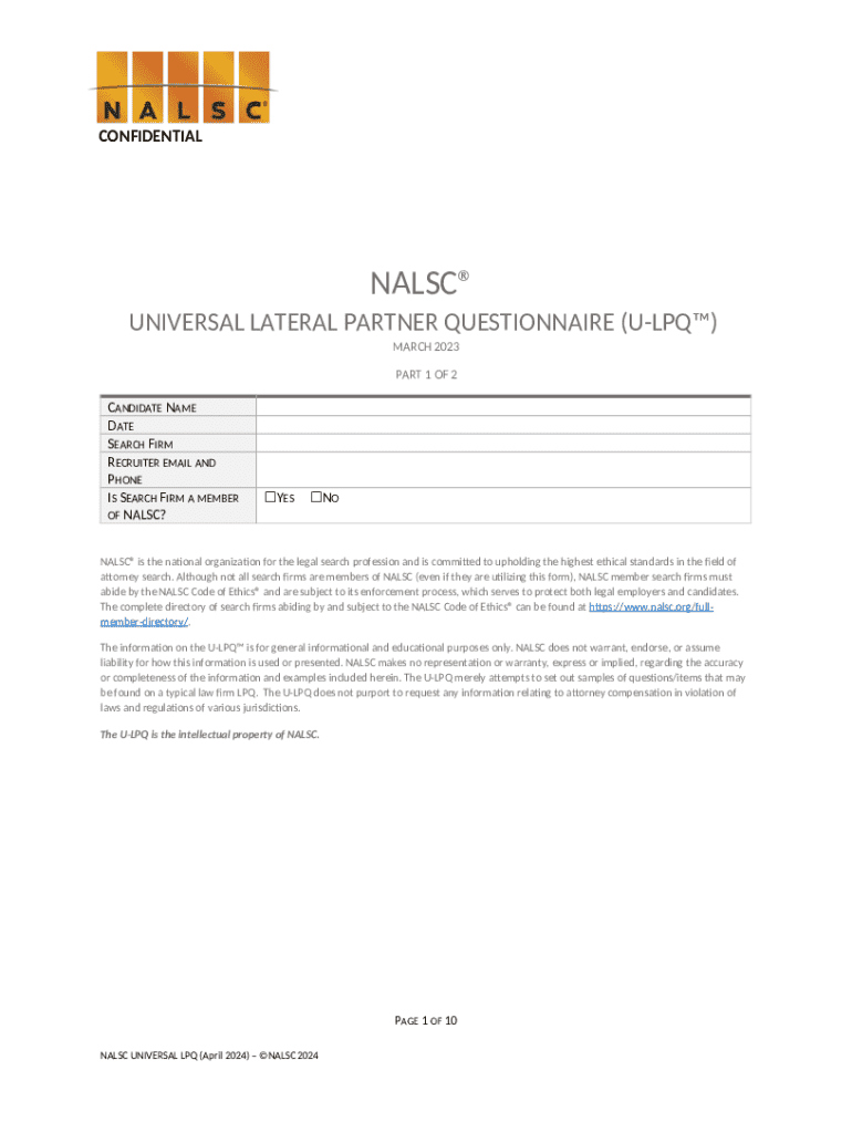 NALSC U-LPQ .docx Doc Template | pdfFiller