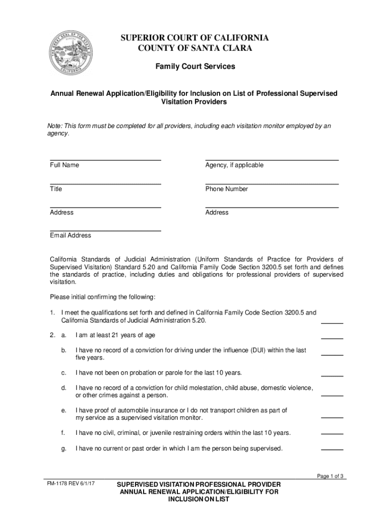 Custody and VisitationSuperior Court of California: Fill out & sign online | DocHub