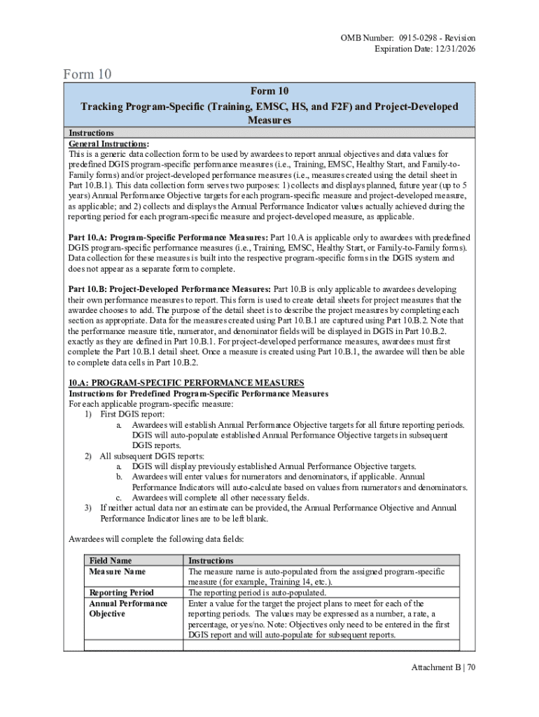 Fillable Online DGIS 0915-0298 Activity Forms Fax Email Print - pdfFiller