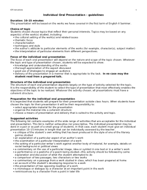 IOP instructions 1 Individual Oral Presentation ... template Doc ...