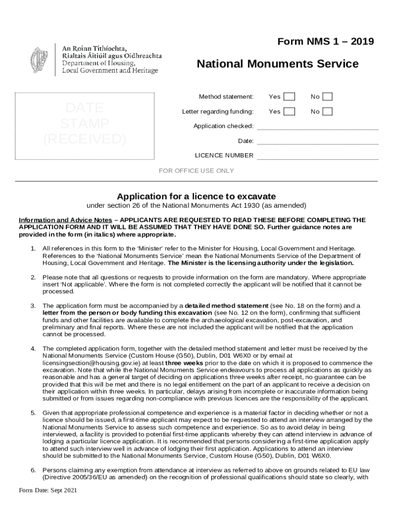 NMS 4-06 Directions Application Doc Template | pdfFiller