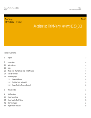 SAP Best Practices for SAP S/4HANA (on premise) - Content ... Doc ...