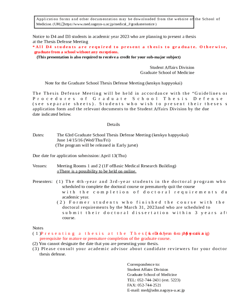 Doctoral Program Admission Guidelines for 2025 Doc Template | pdfFiller