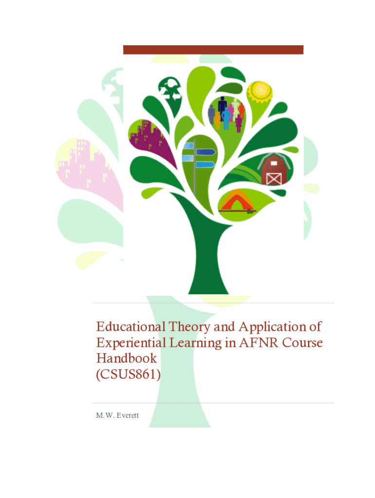 Fillable Online Experiential Learning-CSUS861 Course Handbook.docx Fax ...
