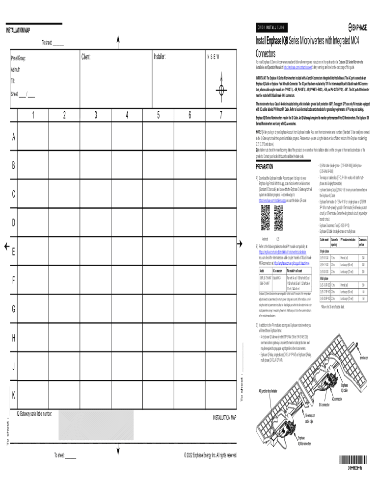 Fillable Online Enphase IQ8, IQ8+, IQ8M, IQ8A, and IQ8H Microinverters ...