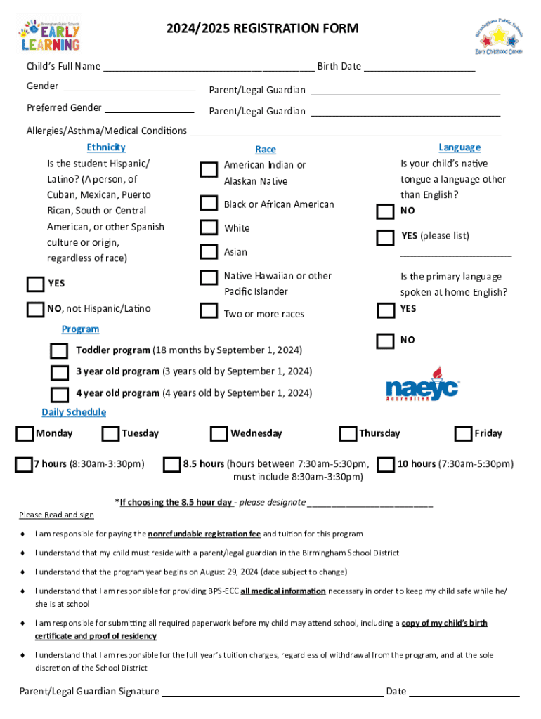 Fillable Online STUDENTS WILL NEED THE FOLLOWING TO REGISTER: Fax Email Print - pdfFiller