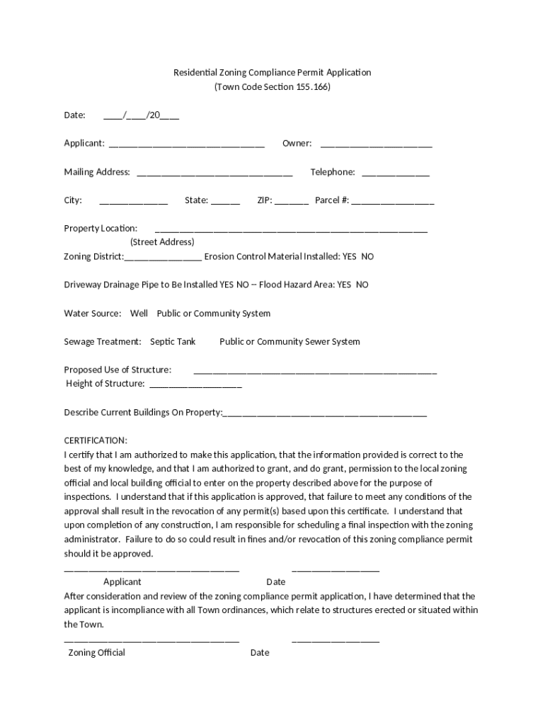 -Zoning-Compliance-Application-Instructions.pdf Doc Template | pdfFiller