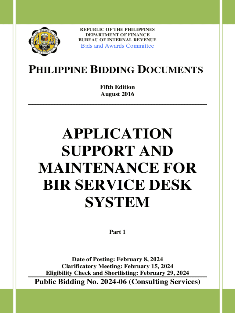 Fillable Online BIR SERVICE DESK Fax Email Print - pdfFiller