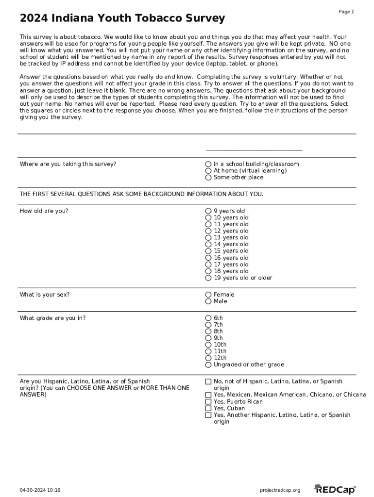 Fillable Online Fact Sheets - Health: Tobacco Prevention & Cessation Fax Email Print - pdfFiller
