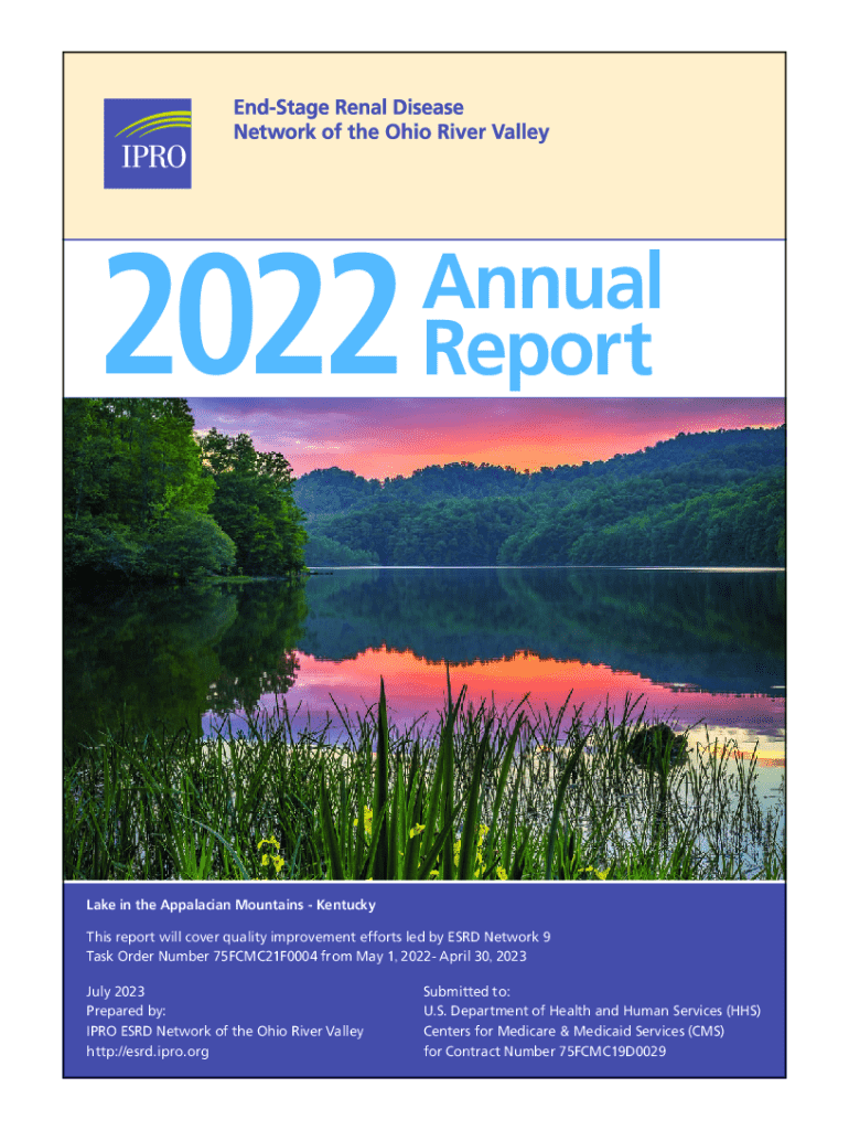 Fillable Online ESRD Network 16 Annual Report Fax Email Print - pdfFiller