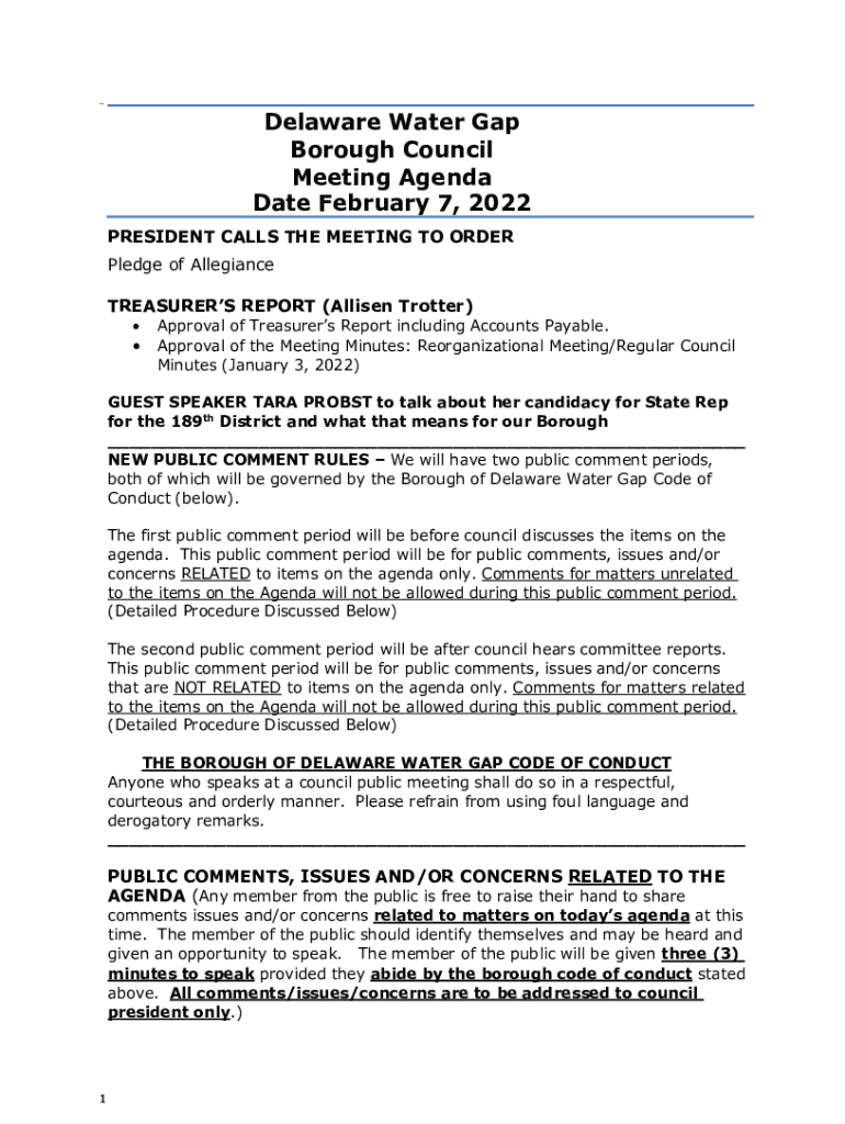 Fillable Online pledge of allegiance 2. call to order 3. consent agenda ...