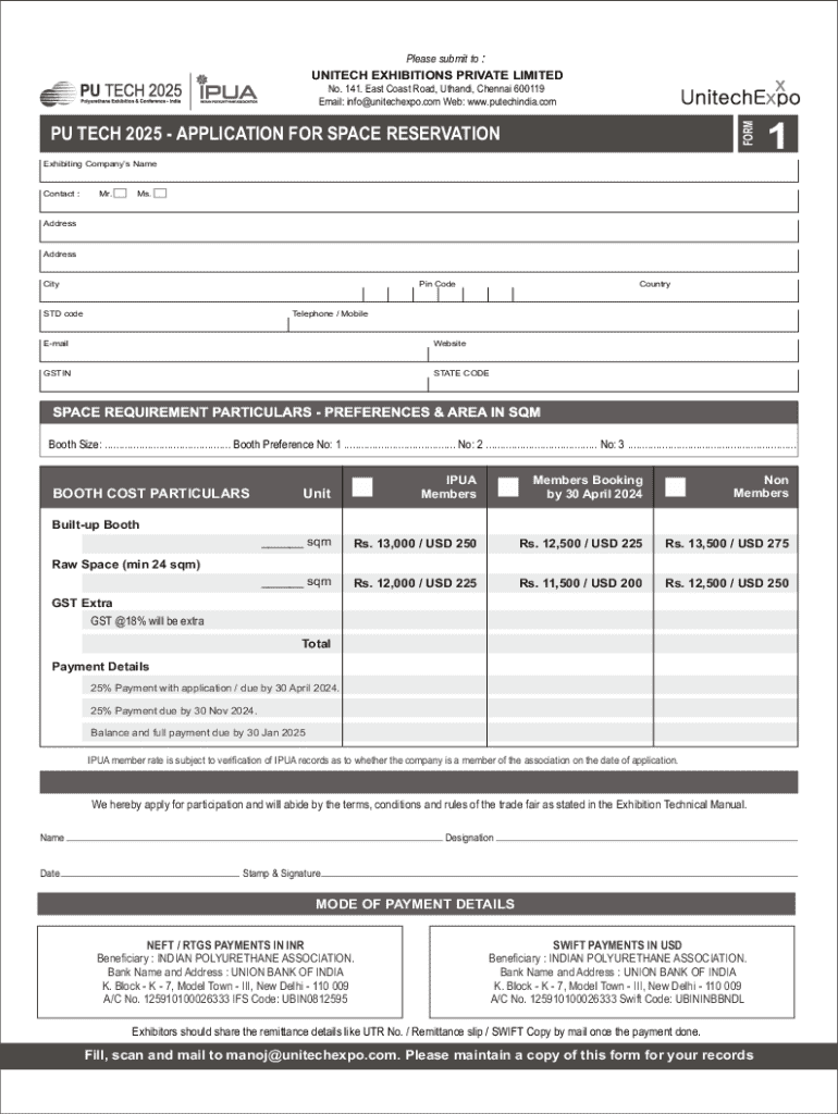 Fillable Online fascia text for built-up space form - pu tech 2022 Fax Email Print - pdfFiller