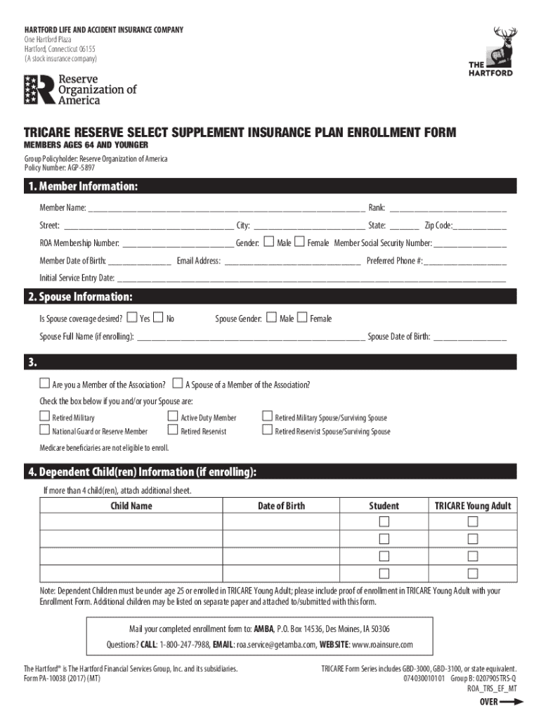 Fillable Online Reconsideration Letter for Tricare Reserve Lockout Fax Email Print - pdfFiller