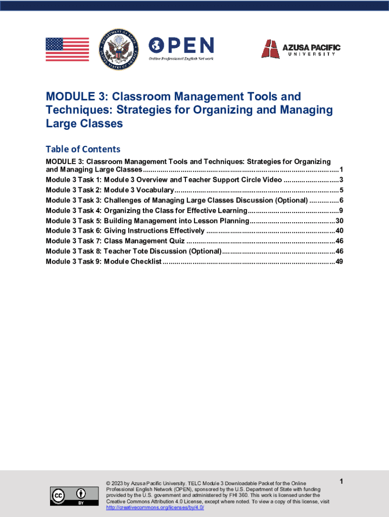 Fillable Online How to manage teaching very large classes effectively Fax Email Print - pdfFiller