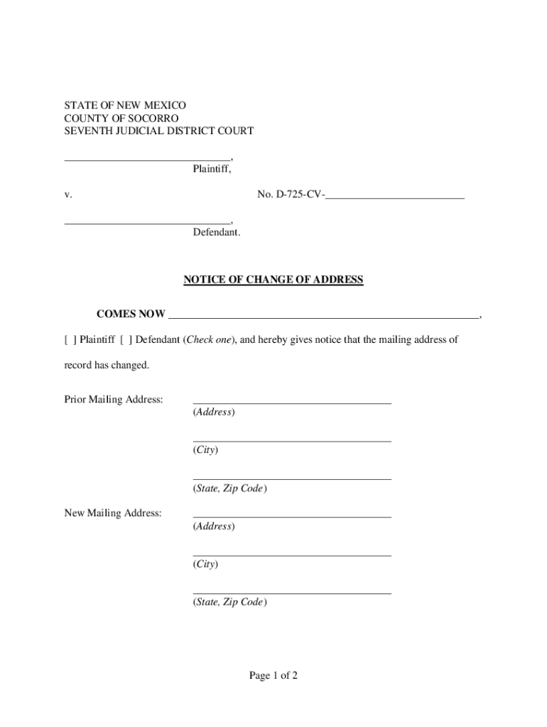 Fillable Online Civil Restraining Order Packet Socorro County Fax Email ...